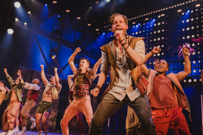 See Lorna Courtney, Stark Sands, Betsy Wolfe, More Take Their Opening Night Bows at & Juliet ...